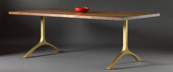 Luna Dining Table | Graceful & Balanced | Ingot Furnishings